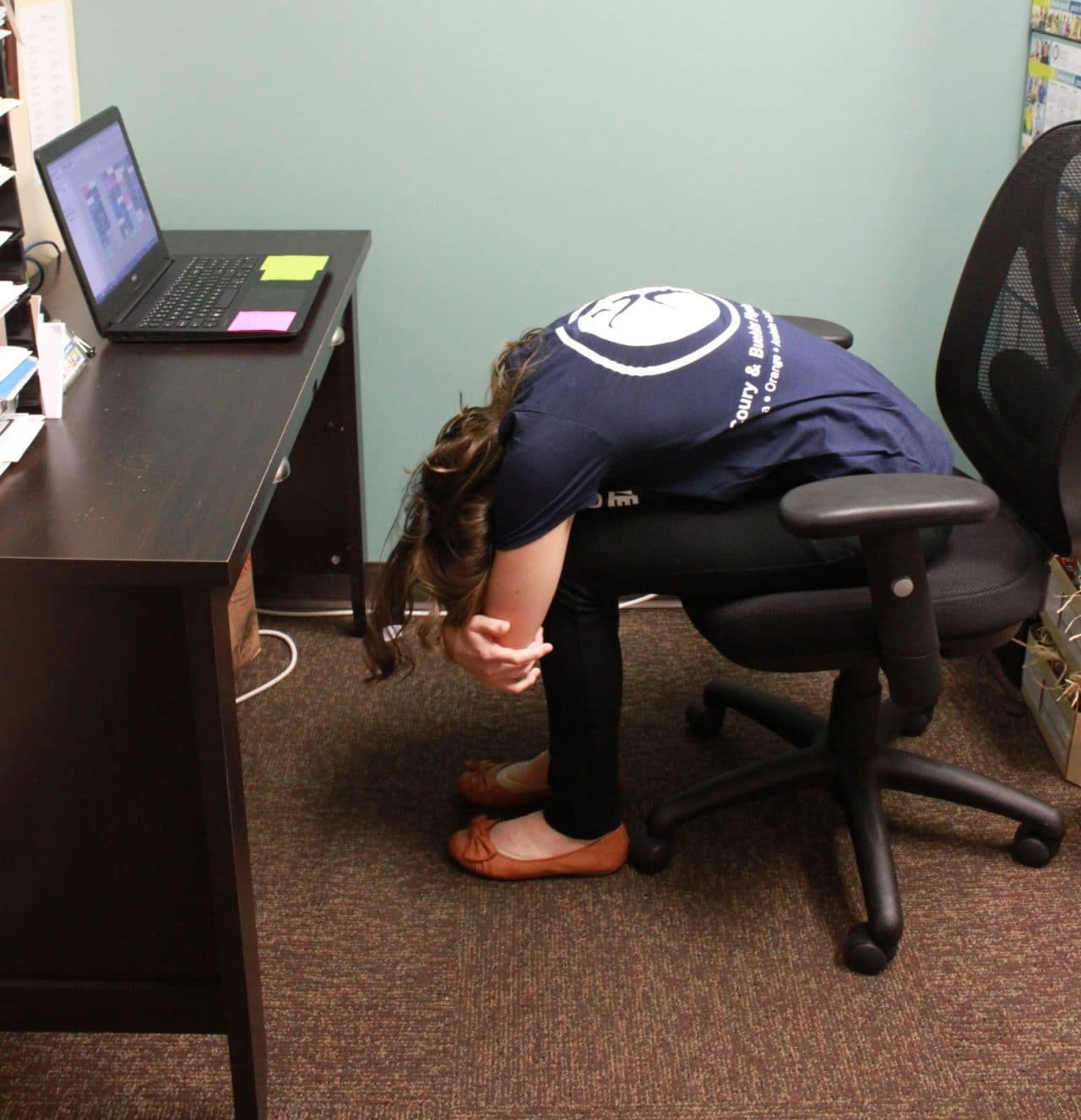 Take A Mental Breather: “Desk Yoga” For Better Focus at Work - Coury ...