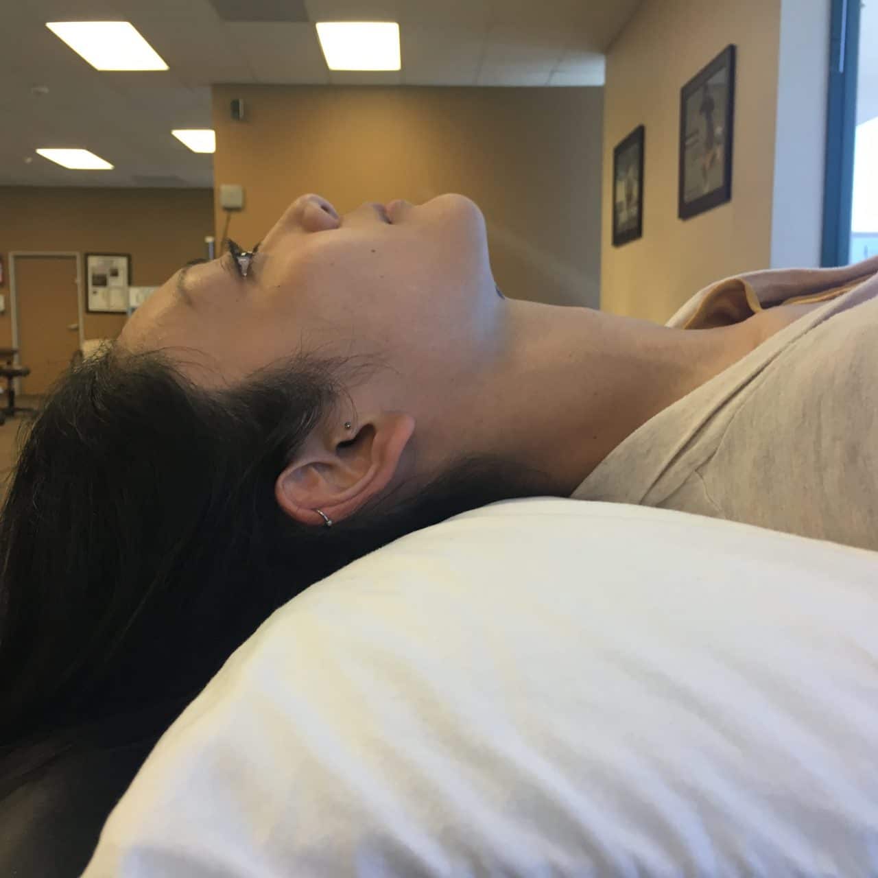 Levator Scapula Strain Counter Strain Side View - Coury & Buehler ...