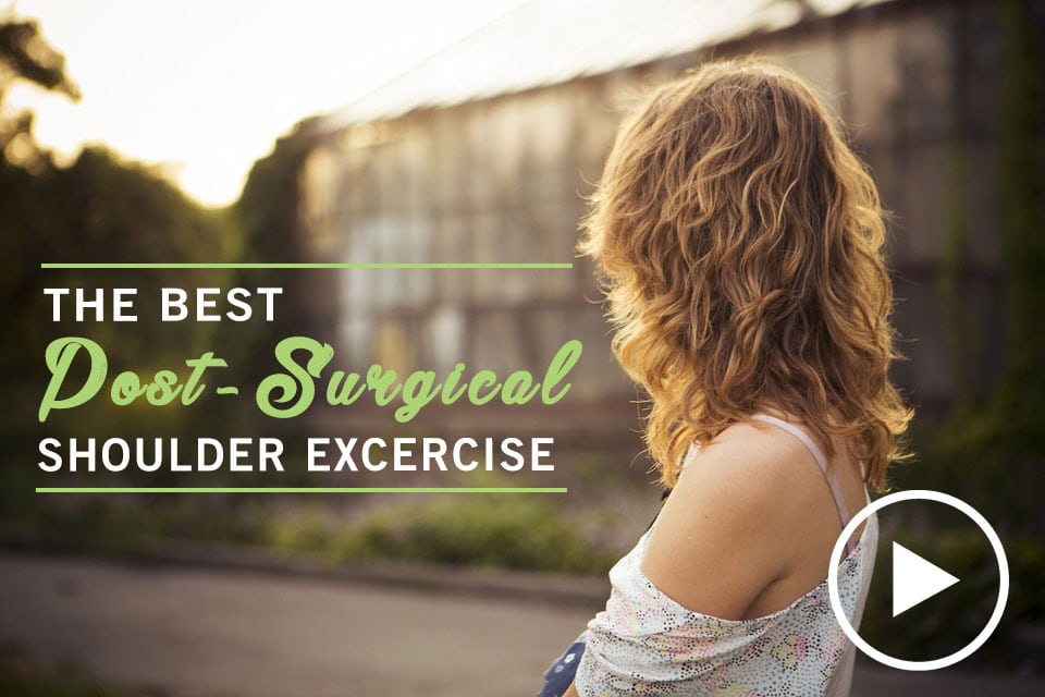 LIFE+ TV: The Best Post-Surgical Shoulder Stretch - Coury & Buehler ...