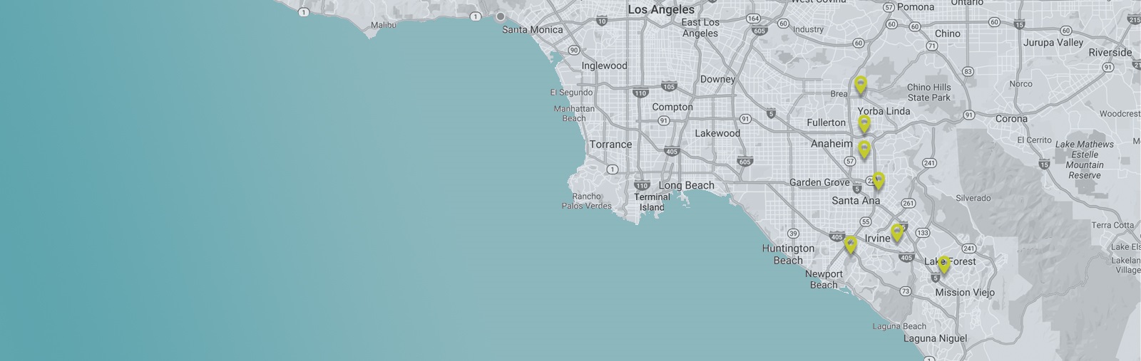 services-map - Coury & Buehler Physical Therapy